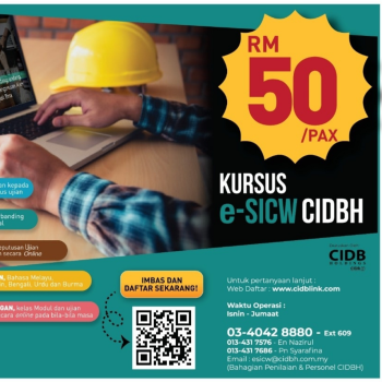 RM50 E-SICW (GREEN CARD) - CIDB Holdings